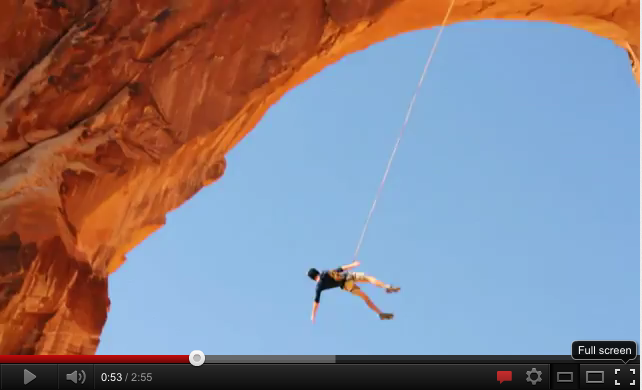 World's Largest Rope Swing - Adam McLane